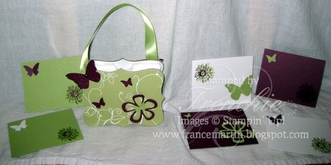 Note card Purse! - Frenchie Stamps