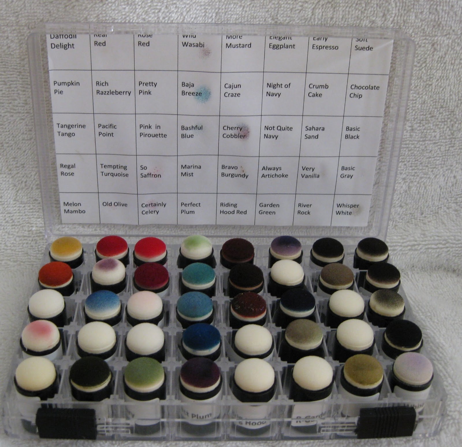 Sponge Daubers with Case - Frenchie Stamps