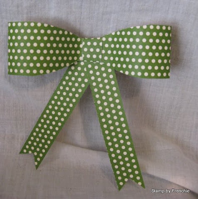 Long paper bow video - Frenchie Stamps