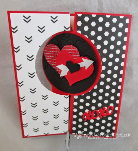 Thinlits Circle Valentine - Frenchie Stamps