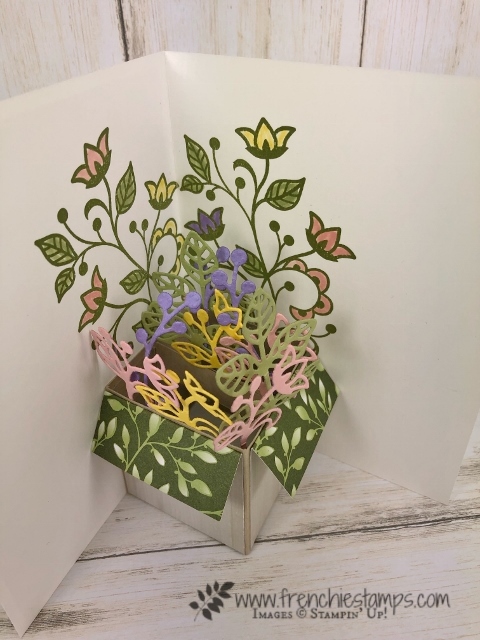 Pop Up Flower Box - Frenchie Stamps
