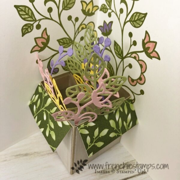 Pop Up Flower Box - Frenchie Stamps