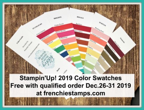 Stampin'Up! Color Swatches - Frenchie Stamps