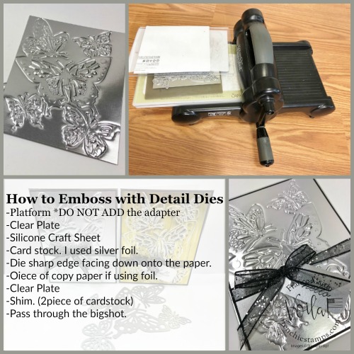 How To Emboss With Dies, Guest Tutorial Author On Splitcoaststampers ...