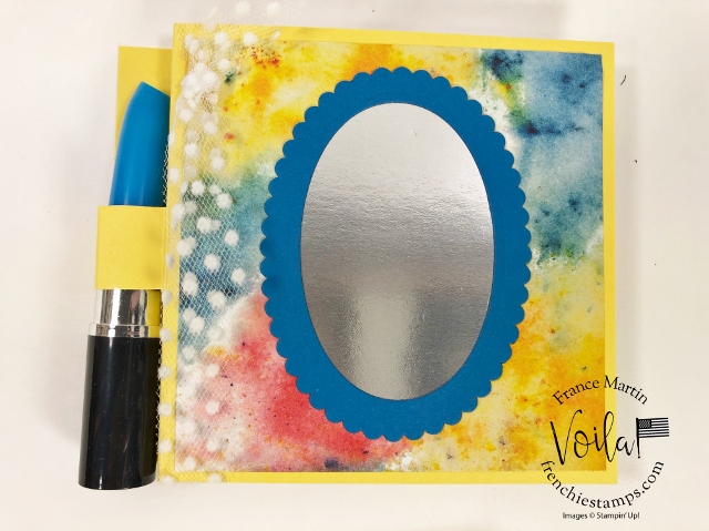 Lipstick Pen and Post-It Note Holder - Frenchie Stamps