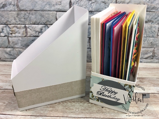 Magazine Holder for Cards - Frenchie Stamps