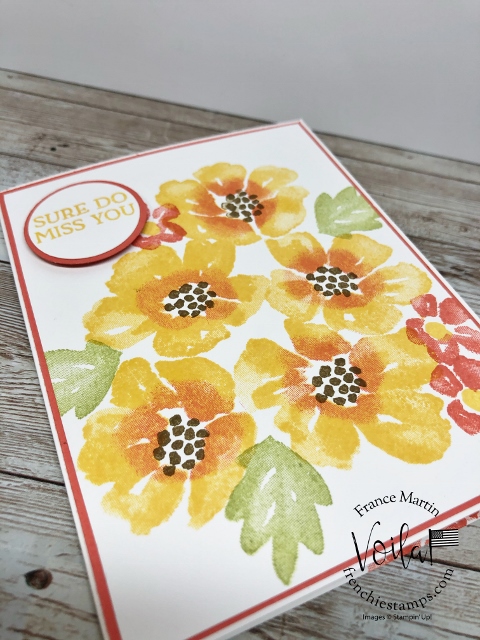 Simple Stamping Using Blossoms In Bloom Stamp Set - Frenchie Stamps