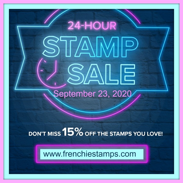 Etching With Prized Peony Stamp On Velour-Velvet - Frenchie Stamps