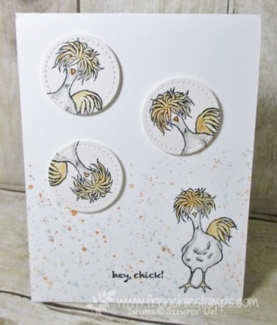 Hey Chick Blast From The Past - Frenchie Stamps