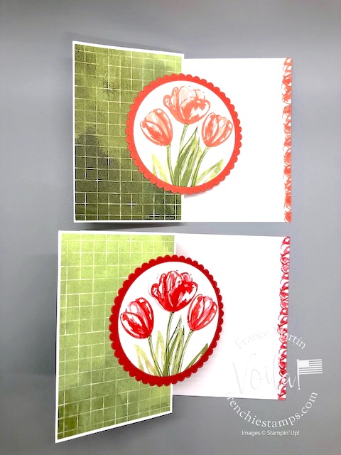 Tip To Two-Step Stamping With The Flowering Tulips - Frenchie Stamps