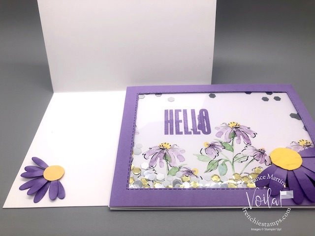 An Easy Way To Create A Shaker Card - Frenchie Stamps
