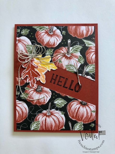 Designer Paper Diagonal Cards - Frenchie Stamps
