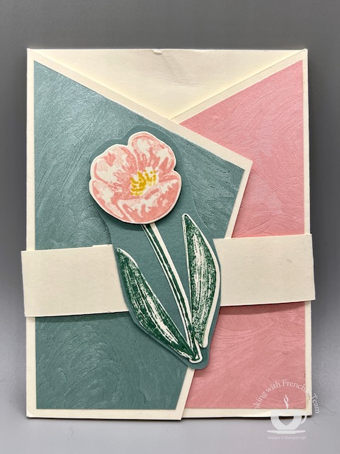 Brushstroke Specialty Paper With Frenchie's Team - Frenchie Stamps