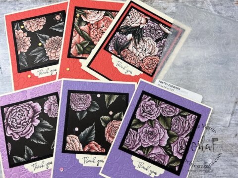 Favored Flowers Designer Paper with Pretty Flower Embossing Folder ...