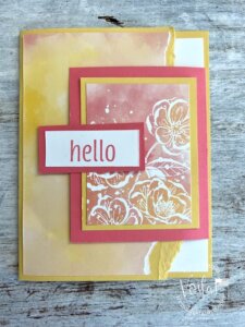 Flip Fold Card With A Perfect Layout To Showcase Designer Paper ...