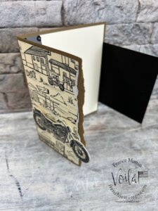Flip Fold Card With A Perfect Layout To Showcase Designer Paper ...