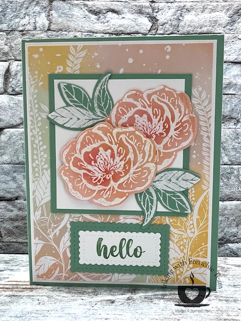 Hello, Irresistible showcase Card by Inking With Frenchie - Frenchie Stamps