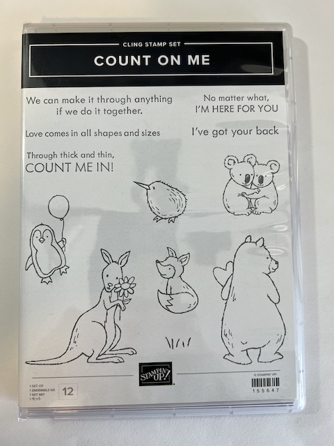 Count On Me Stamp Set - Frenchie Stamps