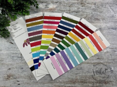 Color Swatch with qualified order - Frenchie Stamps
