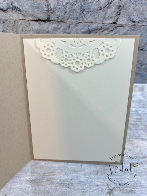 Delightful Doily Hybrid Sample and Tips - Frenchie Stamps