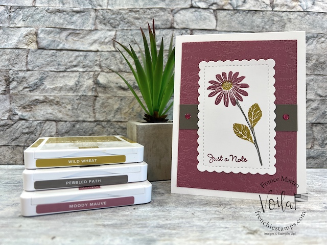 Simple And Clean with Cheerful Daisies - Frenchie Stamps