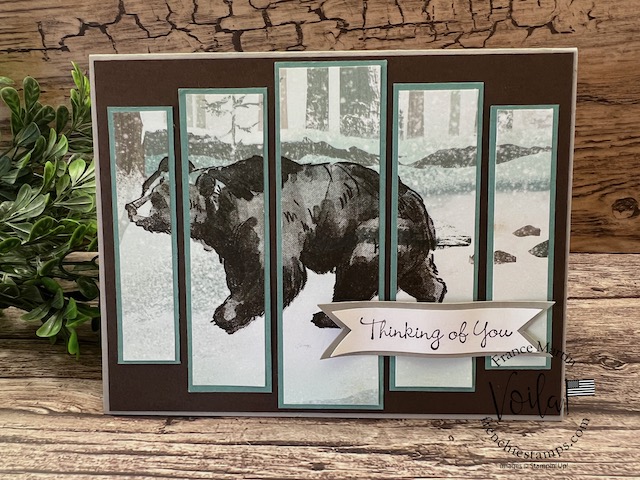 Panoramic Panel Card - Frenchie Stamps