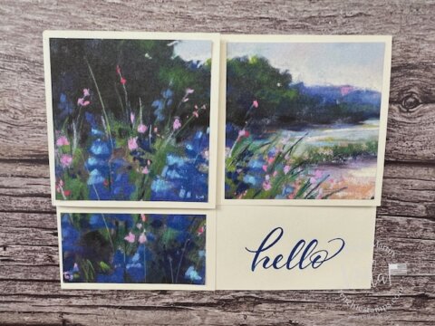 Corner Fold Over Fun Fold - Frenchie Stamps