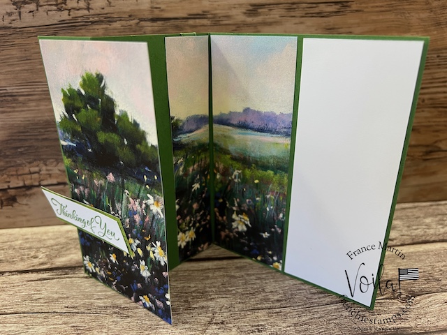 Scenery Designer Paper Simple Fun Fold - Frenchie Stamps