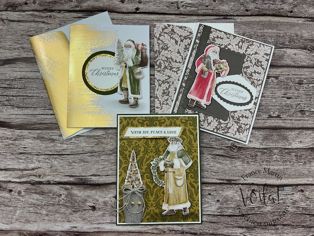 Saint Nicholas with Traditions Of St. Nick Designer Paper - Frenchie Stamps