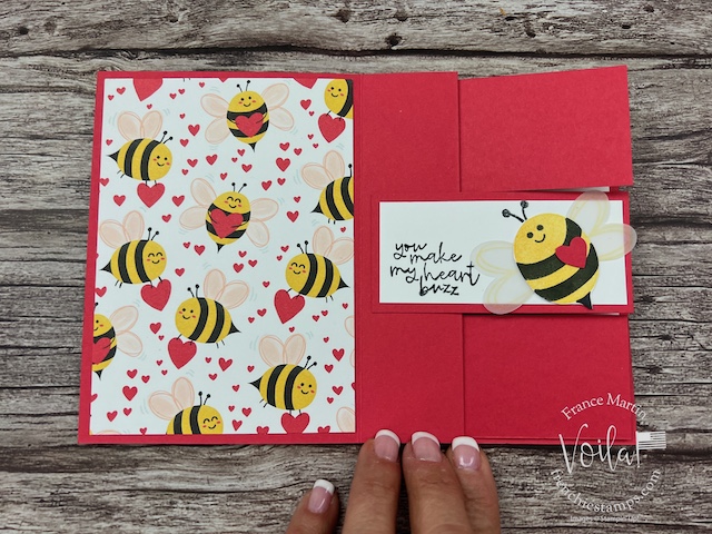 Inside Pop-Up Flip Message - Frenchie Stamps