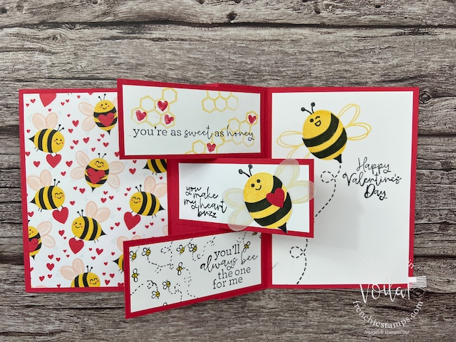 Inside Pop-Up Flip Message - Frenchie Stamps