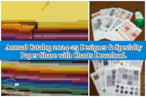 Designer and Specialty Paper Share Of the 24-25 Annual Catalog ...