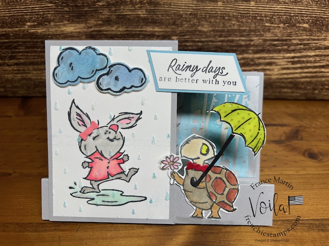 How To Bring Sunshine On A Rainy Day - Frenchie Stamps