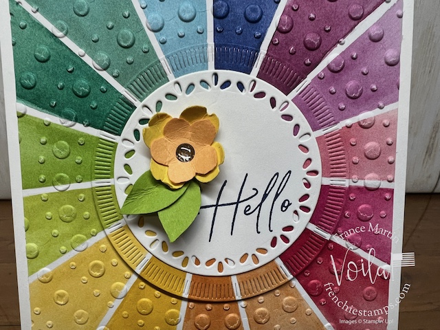 Full Of Life with Dotted Circle Embossing Folder - Frenchie Stamps