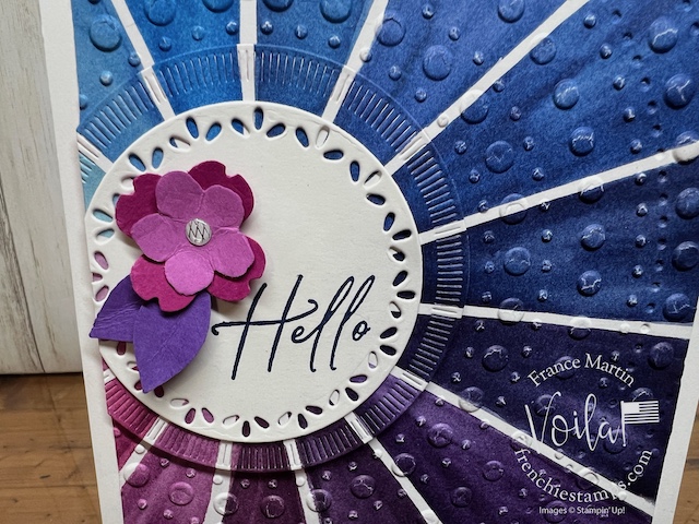 Full Of Life with Dotted Circle Embossing Folder - Frenchie Stamps