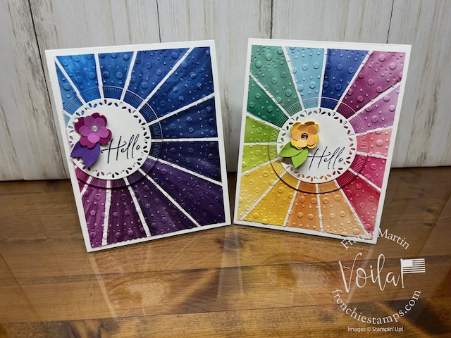 Full Of Life with Dotted Circle Embossing Folder - Frenchie Stamps