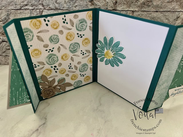 Fun Fold with Triangle Flaps - Frenchie Stamps