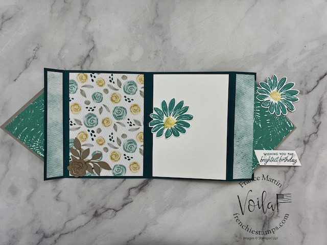 Fun Fold with Triangle Flaps - Frenchie Stamps