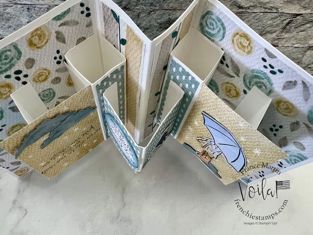 Inside Multi Levels Pop-Up Fun Fold Card - Frenchie Stamps