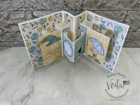 Inside Multi Levels Pop-Up Fun Fold Card - Frenchie Stamps