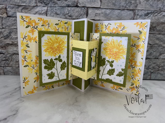 Inside Multi Levels Pop-Up Fun Fold Card - Frenchie Stamps