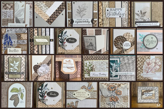 Woven Textures Designer Paper Card by Frenchie's Teammates - Frenchie ...