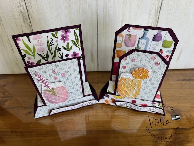 Two-Tier Pop-Up Card - Frenchie Stamps