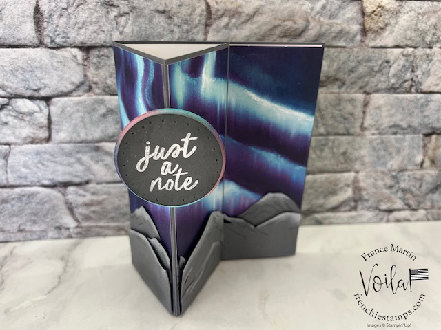Scenic Aurora Pop-Up Card Tutorial - Frenchie Stamps