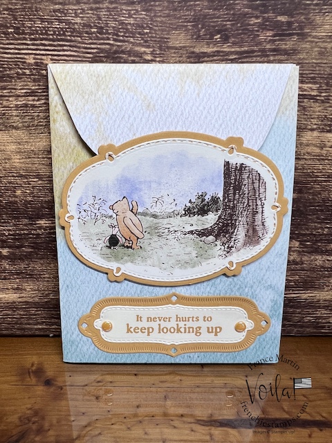 Pocket Fun Fold Card from One 12x12 Sheet - Frenchie Stamps