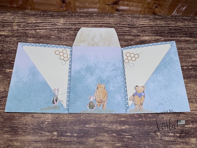 Pocket Fun Fold Card from One 12x12 Sheet - Frenchie Stamps